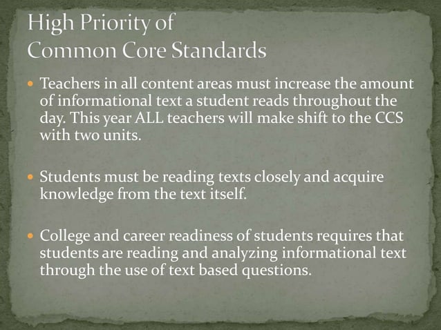 Text based questions and academic vocabulary | PPT