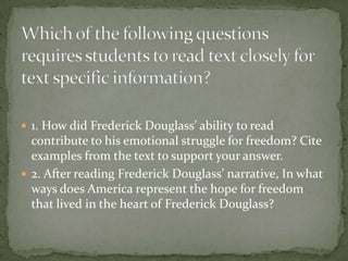 Text based questions and academic vocabulary | PPTX