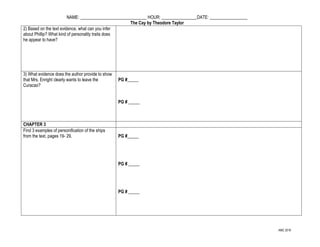 TextBasedQuestionsforTheCaybyTheodoreTaylor-1.docx