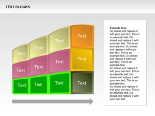 Text Blocks Shapes Collection | PPT