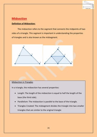"Exploring Parallel Lines: Properties and Theorems" | PDF