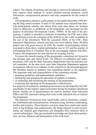 THE INVENTION CURRICULUM- A MALAYSIAN EXPERIENCE | PDF