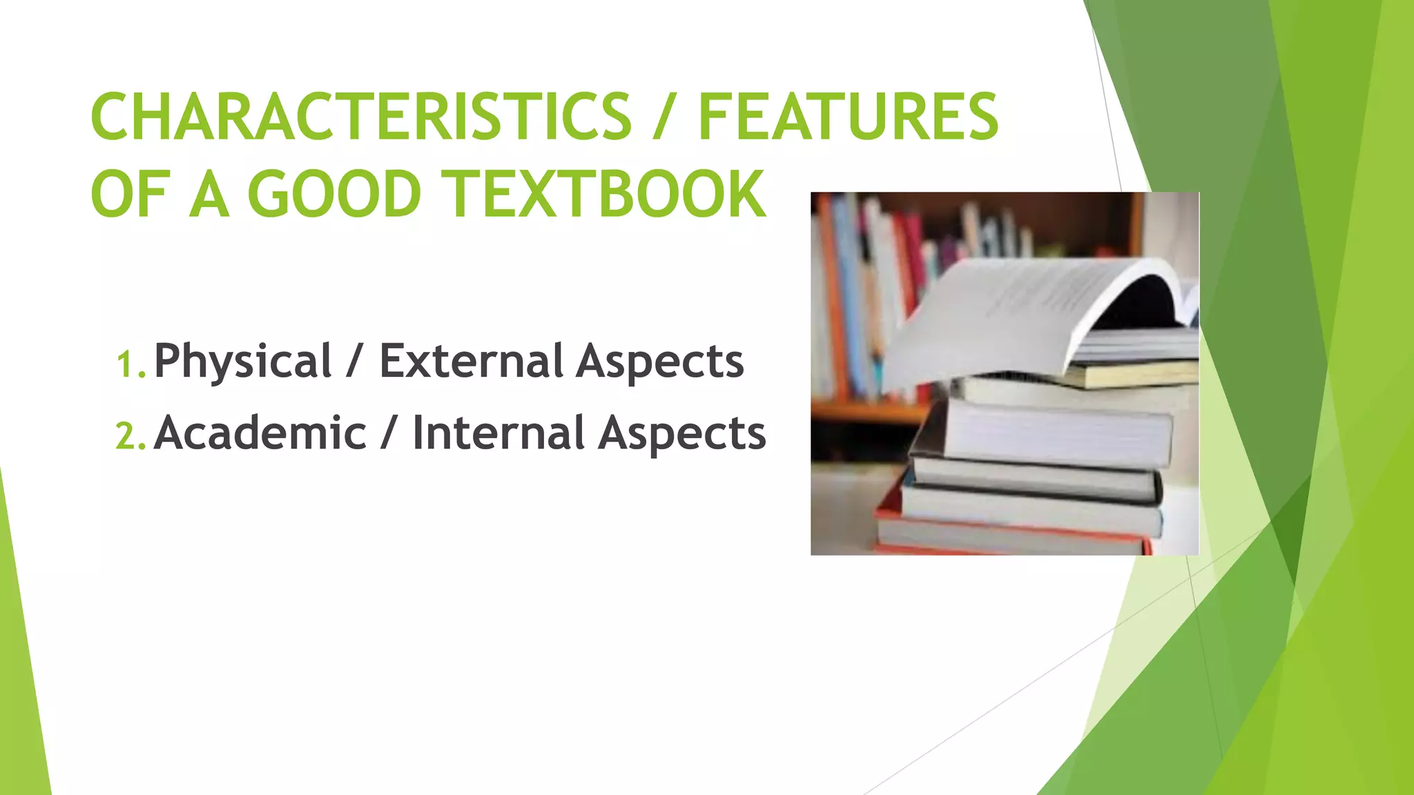 What is Textbook ? Features of a good Textbook | PDF