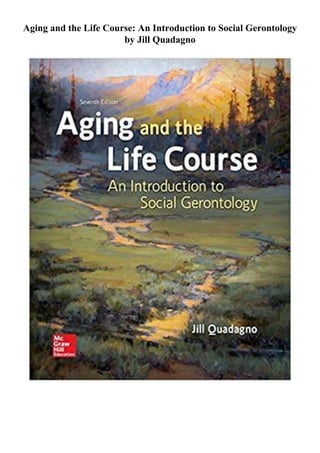 textbook$ Aging and the Life Course: An Introduction to Social ...