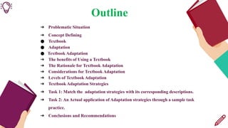 Textbook Adaptation and how to adjust .pptx