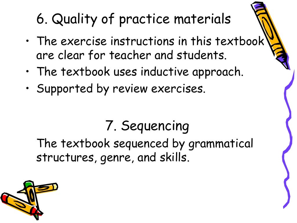 Textbook Analysis