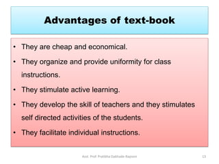 Textbook analysis : By Asst. Prof. Pratibha Dabhade-Raysoni | PDF