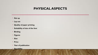 TEXTBOOK_ANALYSIS_Structure_Content_B.Ed
