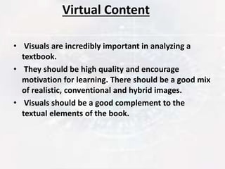 Textbook analysis: criteria and its application | PPTX