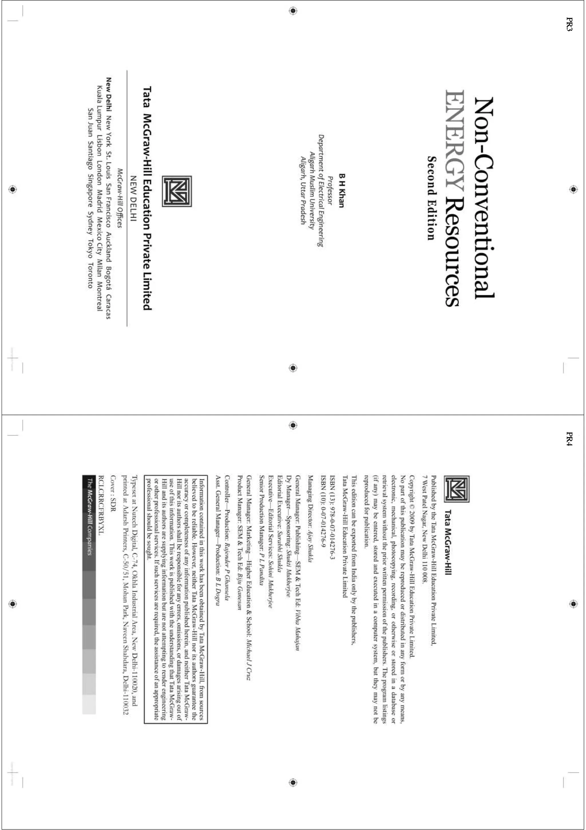 Non conventional energy sources Text book_Khan | PDF