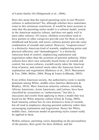 Textbook, pages 253-256 (LO 6.16 Parenting Styles)Parenting.docx