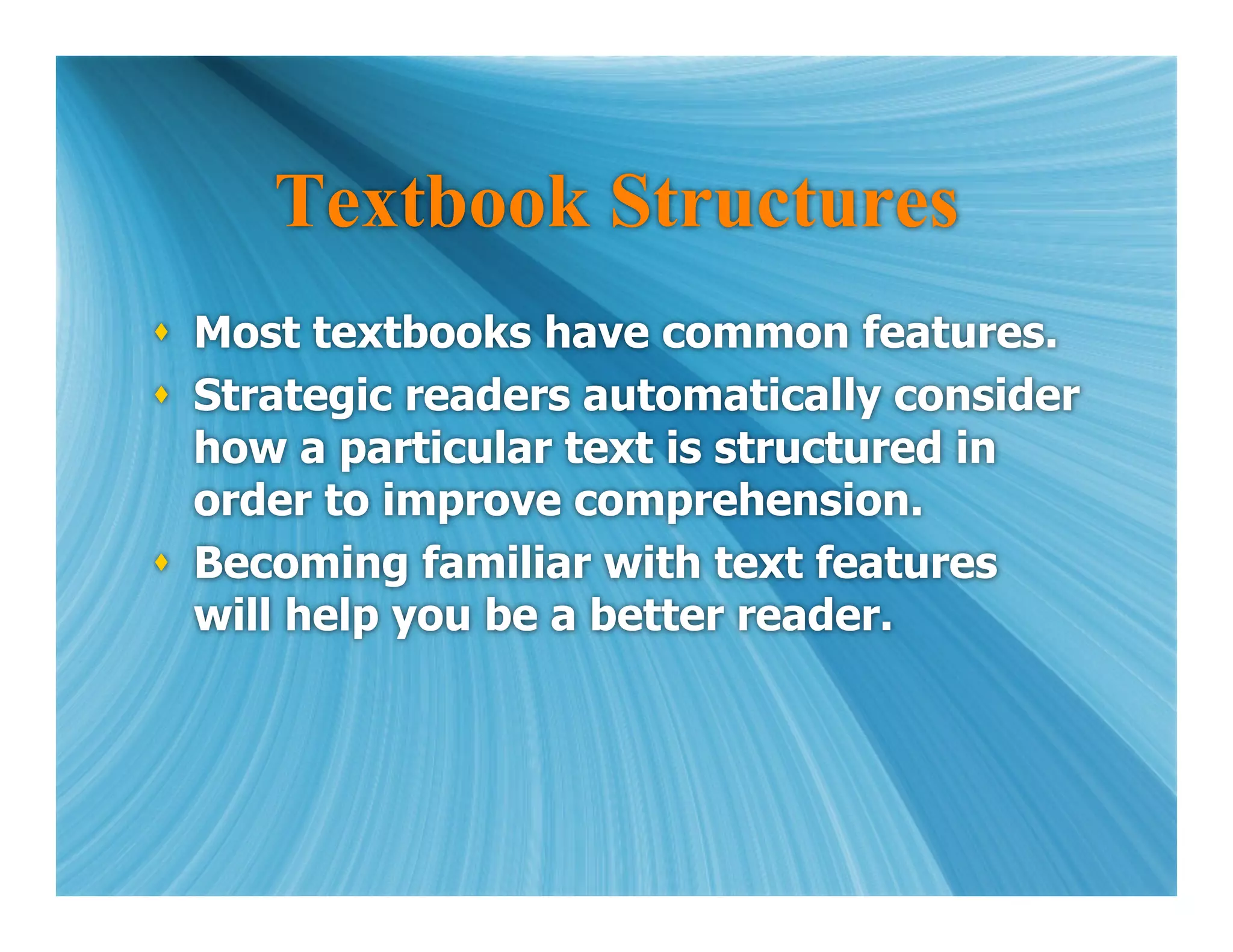 Textbook Structures | PDF
