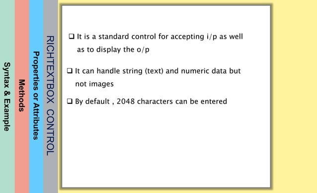TextBox and RichTextBox in VB.Net | Web Design and HTML | Internet