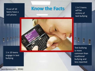 Text bullying presentation | PPTX