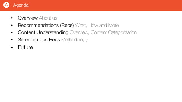 Near Real-time Web-Page Recs Using Content Features | PPT