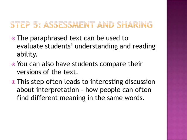Text chunking | PPTX | Educational Assessment | Education