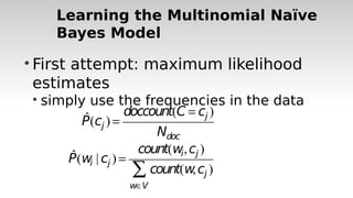 Introduction to text classification using naive bayes | PDF