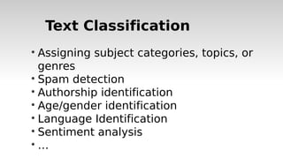 Introduction to text classification using naive bayes | PDF