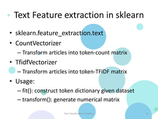 Text Classification in Python – using Pandas, scikit-learn, IPython ...