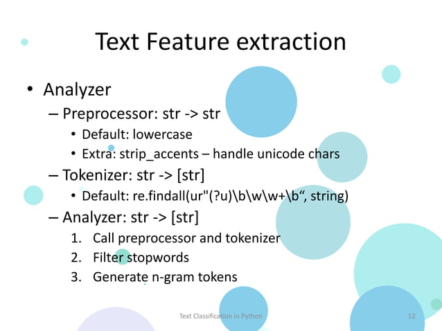 Text Classification In Python Using Pandas Scikit Learn Ipython Notebook And Matplotlib Ppt