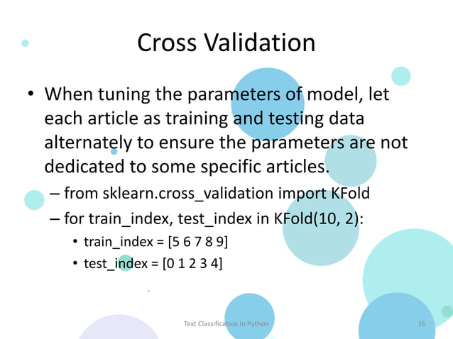 Text Classification In Python Using Pandas Scikit Learn Ipython Notebook And Matplotlib Ppt