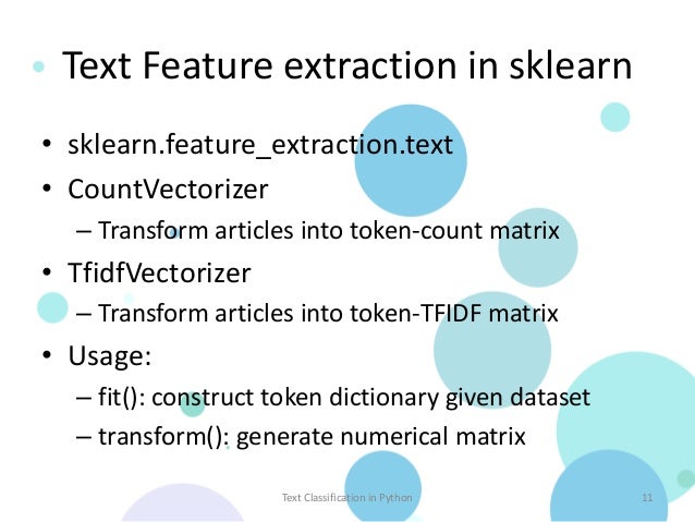 Text Classification In Python Using Pandas Scikit Learn Ipython N
