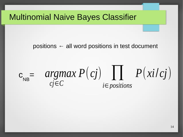 Text classification & sentiment analysis | PPT