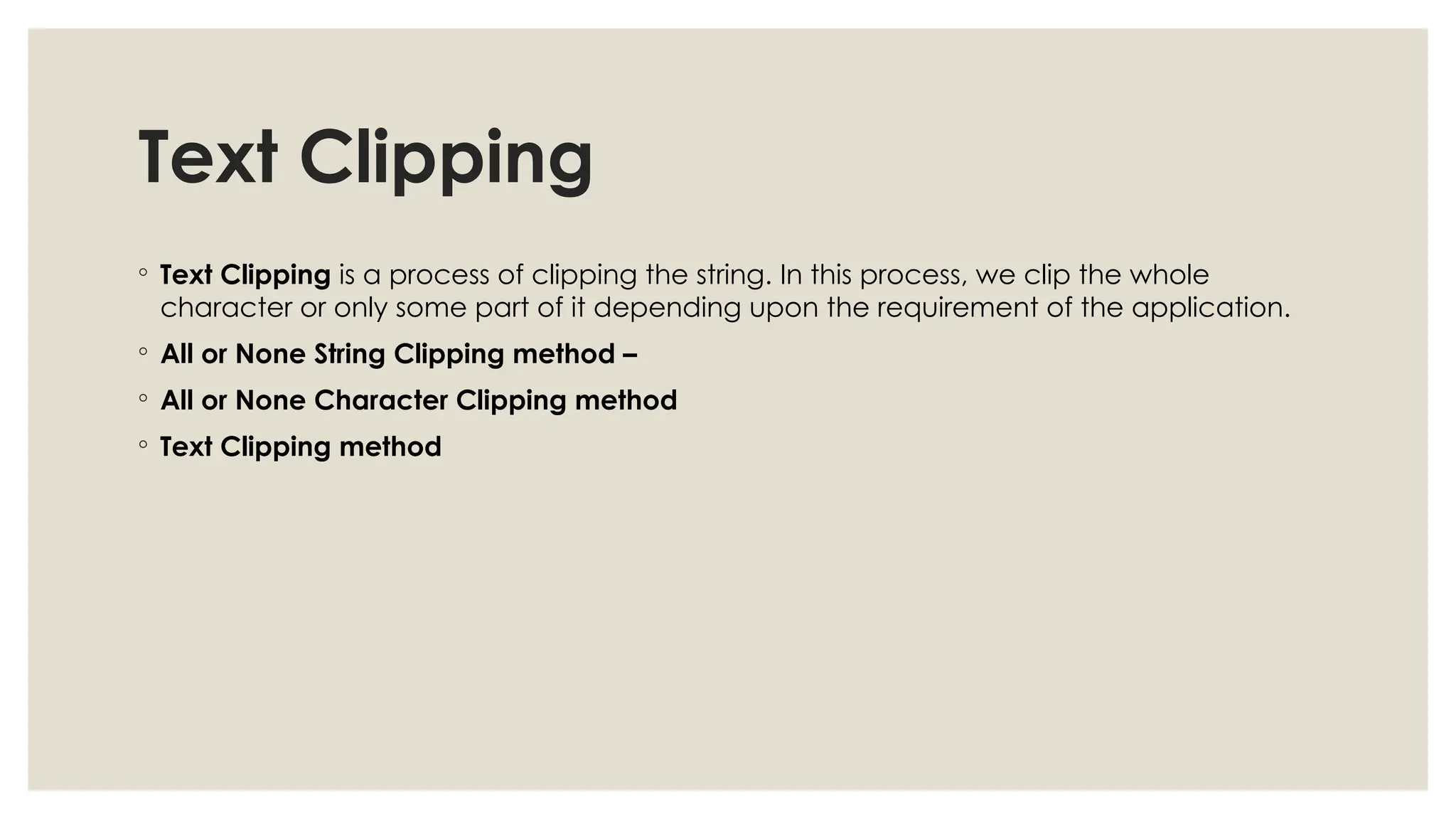 text clipping in computer graphics .pptx