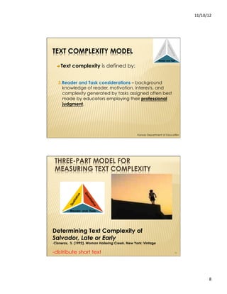 Text complexityces.gps.part1pdf.2 | PDF | Education