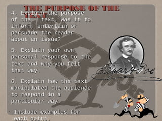 Text Connections Response | PPT