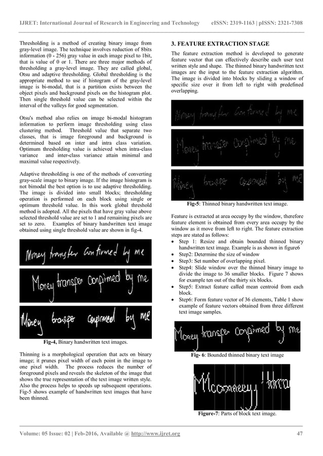 Text Content Dependent Writer Identification Pdf Desktop Publishing Computer Software And