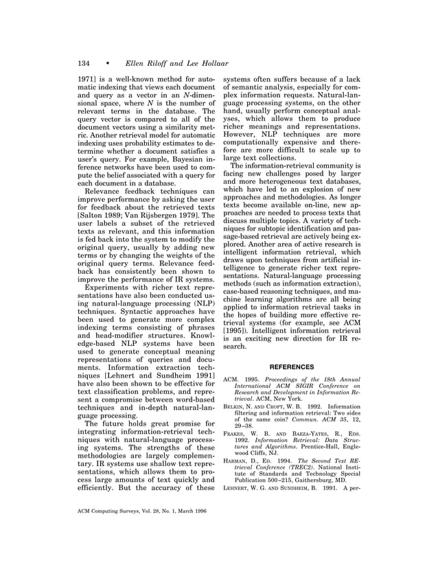 Text Databases And Information Retrieval Pdf