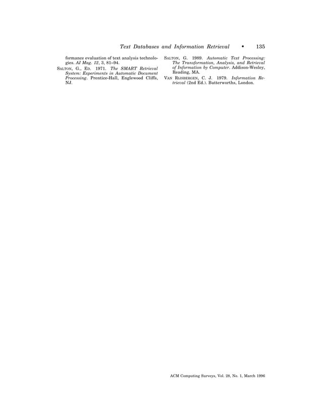 Text Databases And Information Retrieval Pdf