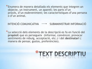 Text descriptiu | PPTX