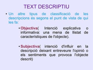 Text descriptiu | ODP