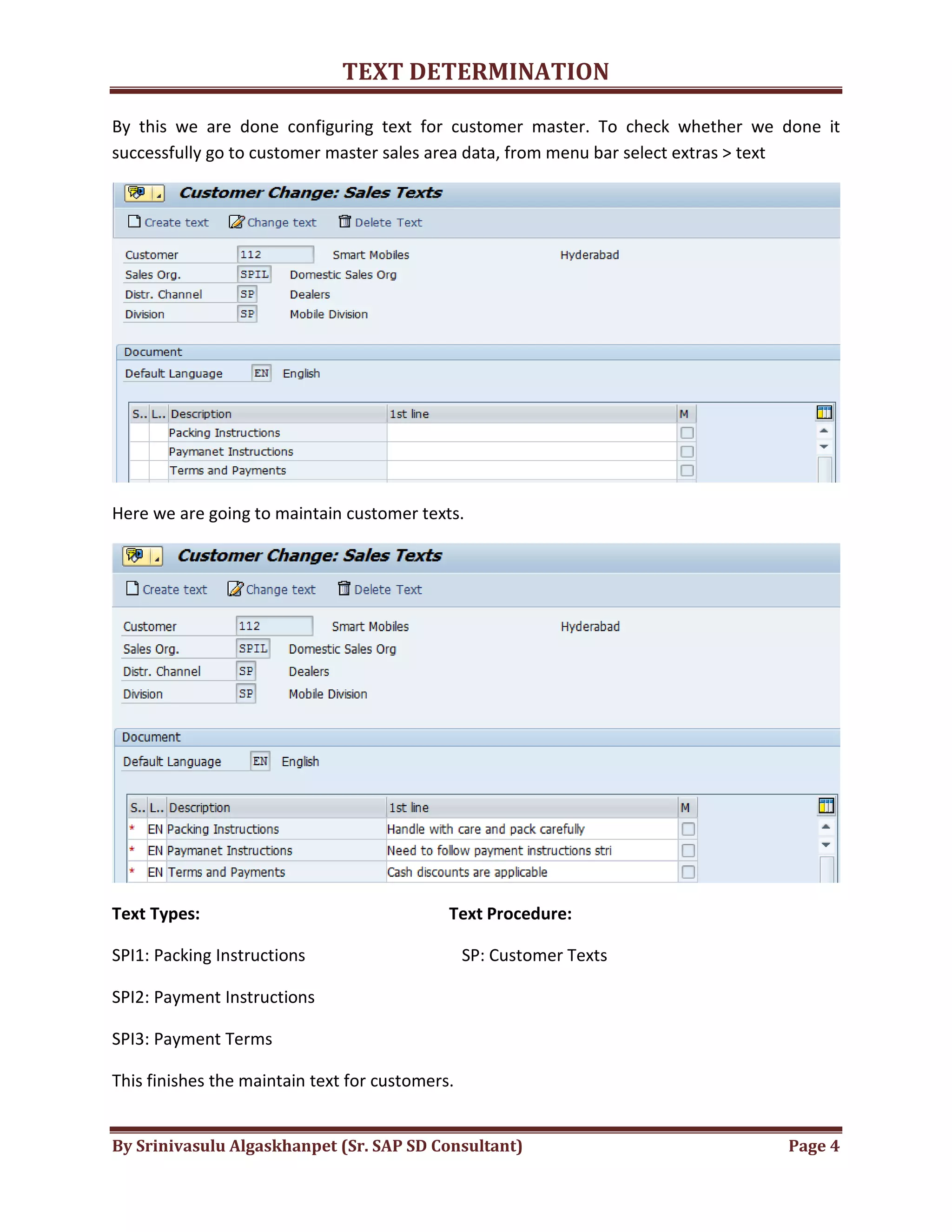Text determination | PDF