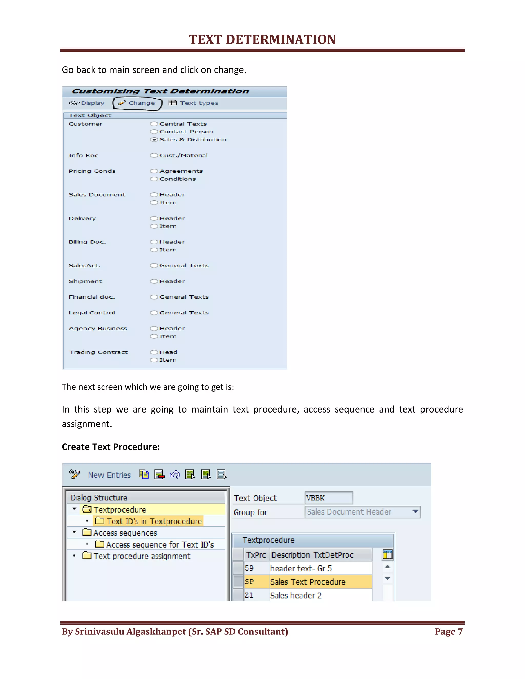Text determination | PDF