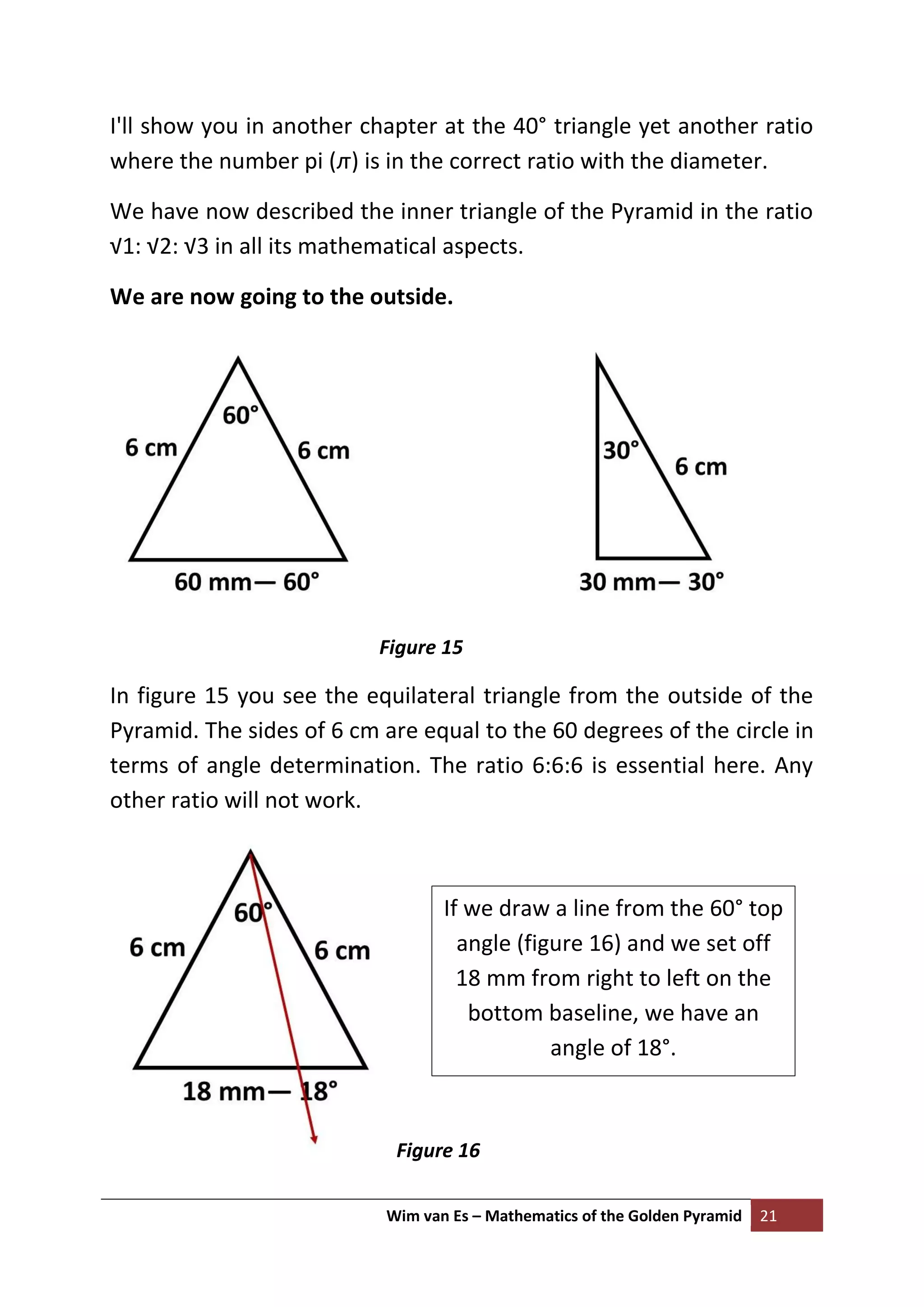 Mathematics of the golden pyramid | PDF