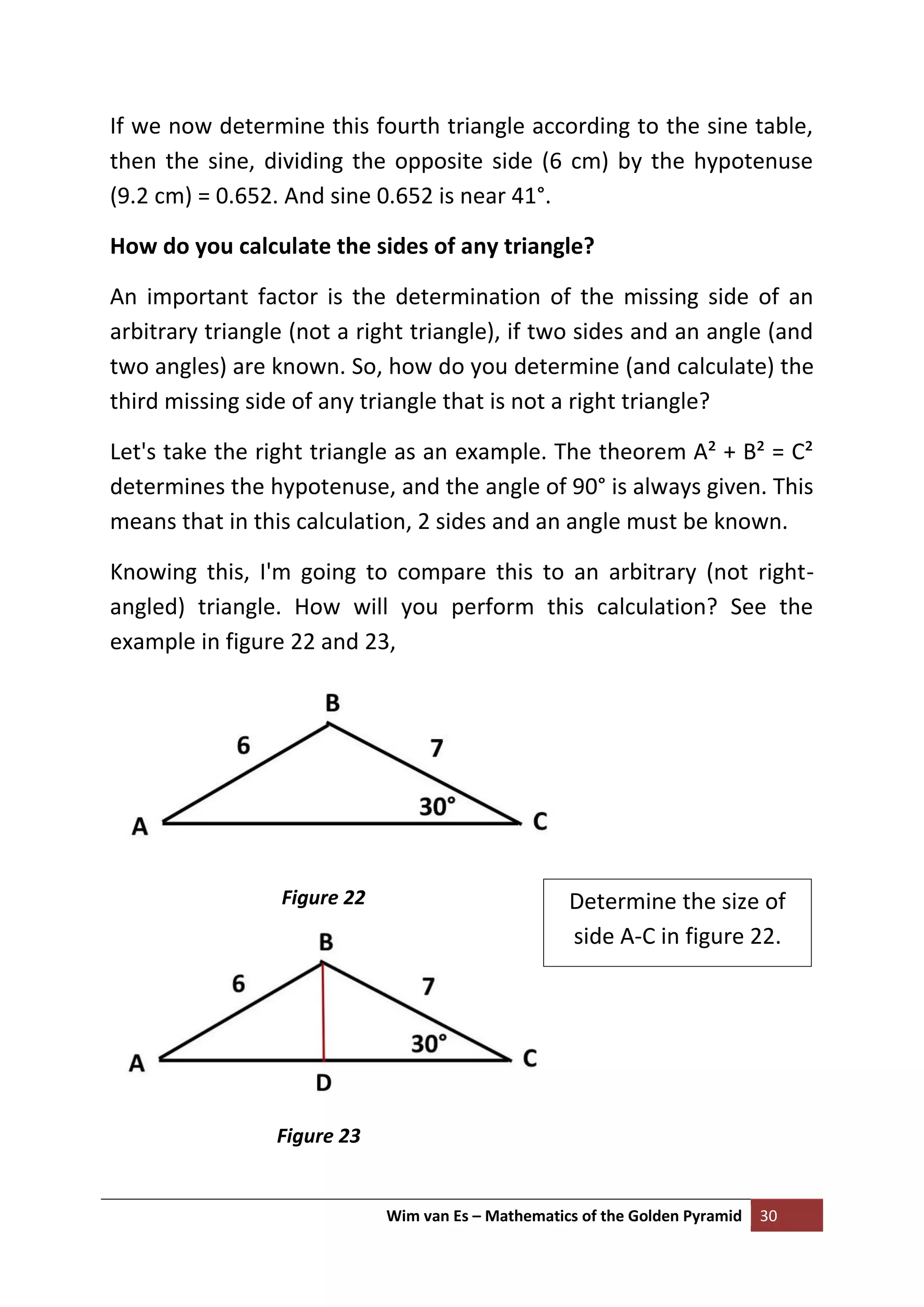 Mathematics of the golden pyramid | PDF