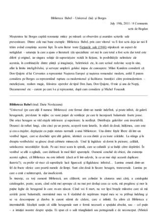 Texte borges rezumat | DOCX