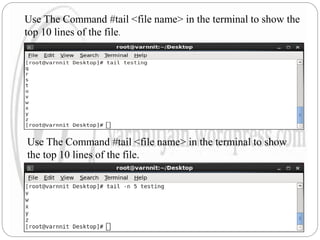 Text editor In RHEL | PPTX