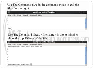 Text editor In RHEL | PPTX