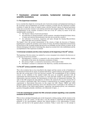 Universal constants, standard models and fundamental metrology | PDF