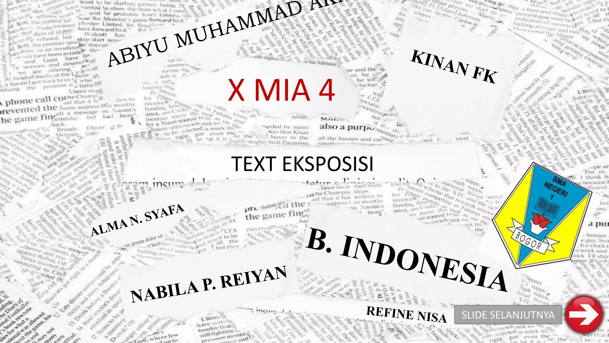 Text Eksposisi Definis Ciri Ciri Jenis Pptx
