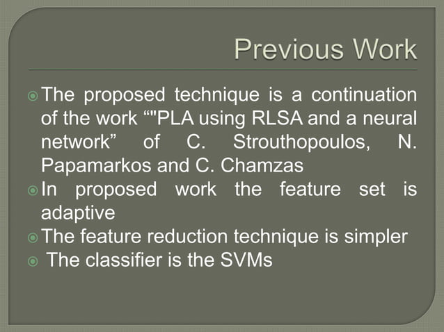 Text Extraction Using Document Structure Features And Support Vector 1998