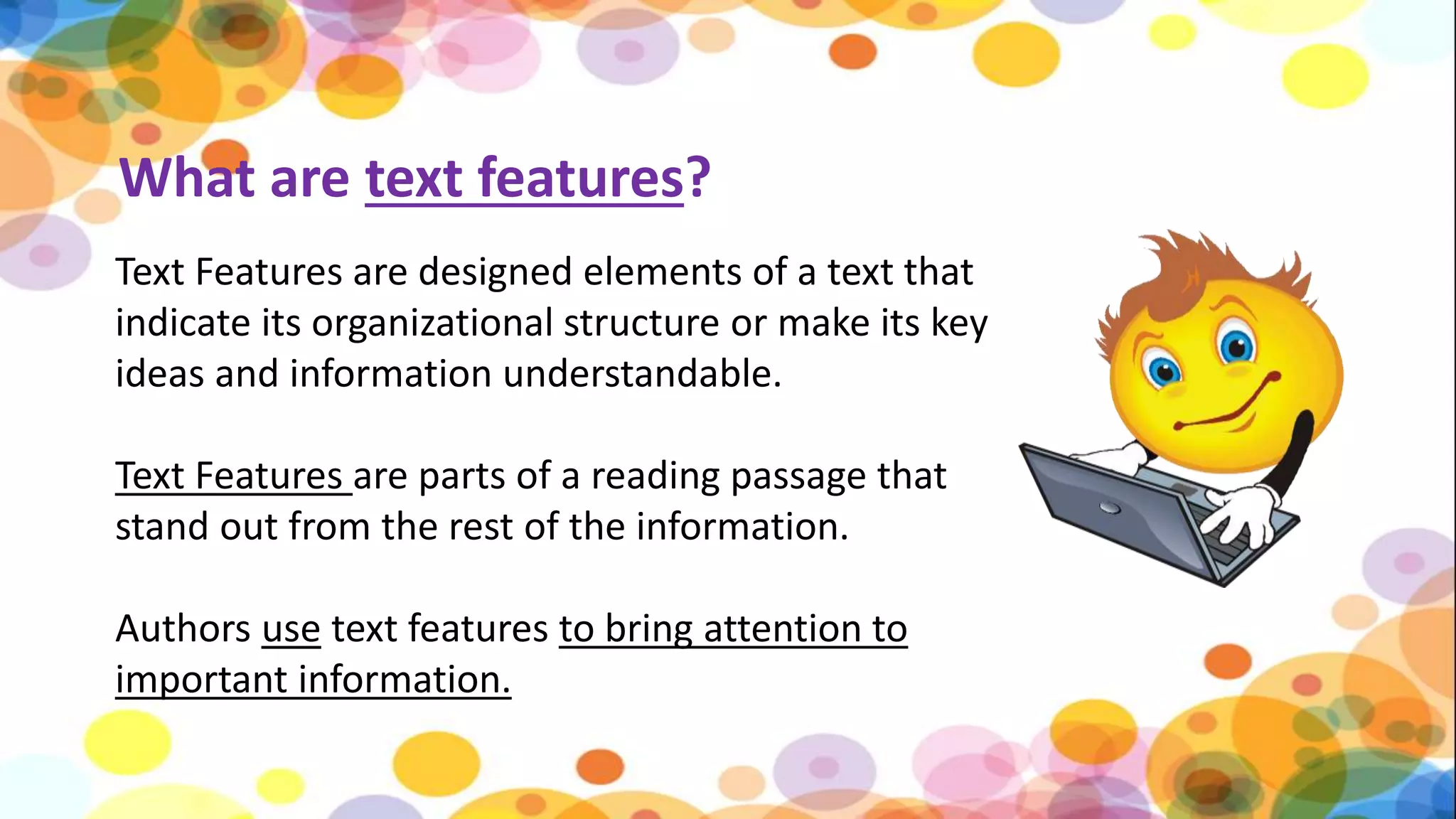 Text features | PPTX
