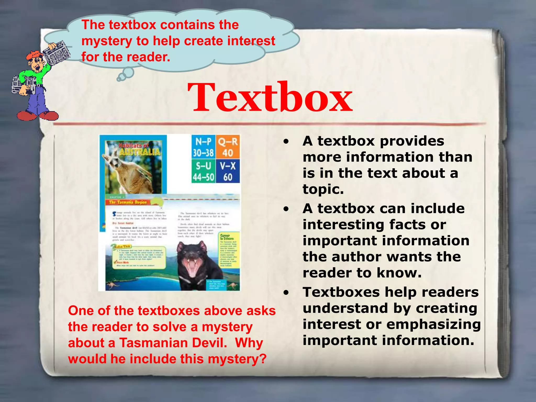 Text features powerpoint | PPTX