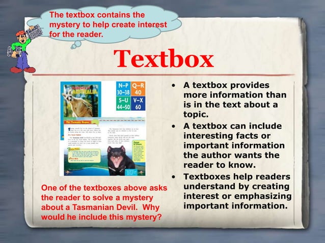 Text features powerpoint | PPTX