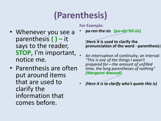 Text features power point | PDF