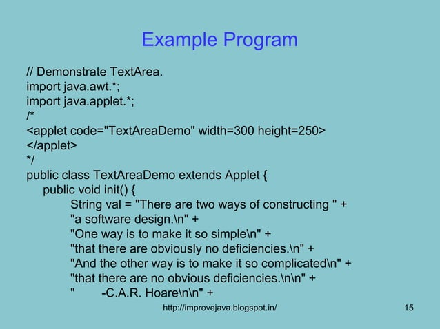 Text field and textarea | PPT